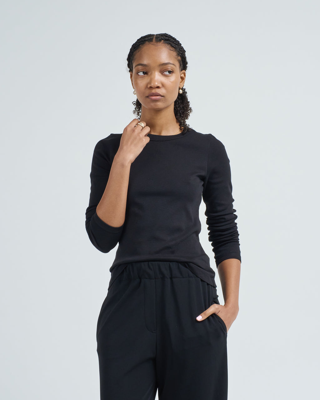 Flore Flore Max Tee Black – scarpa