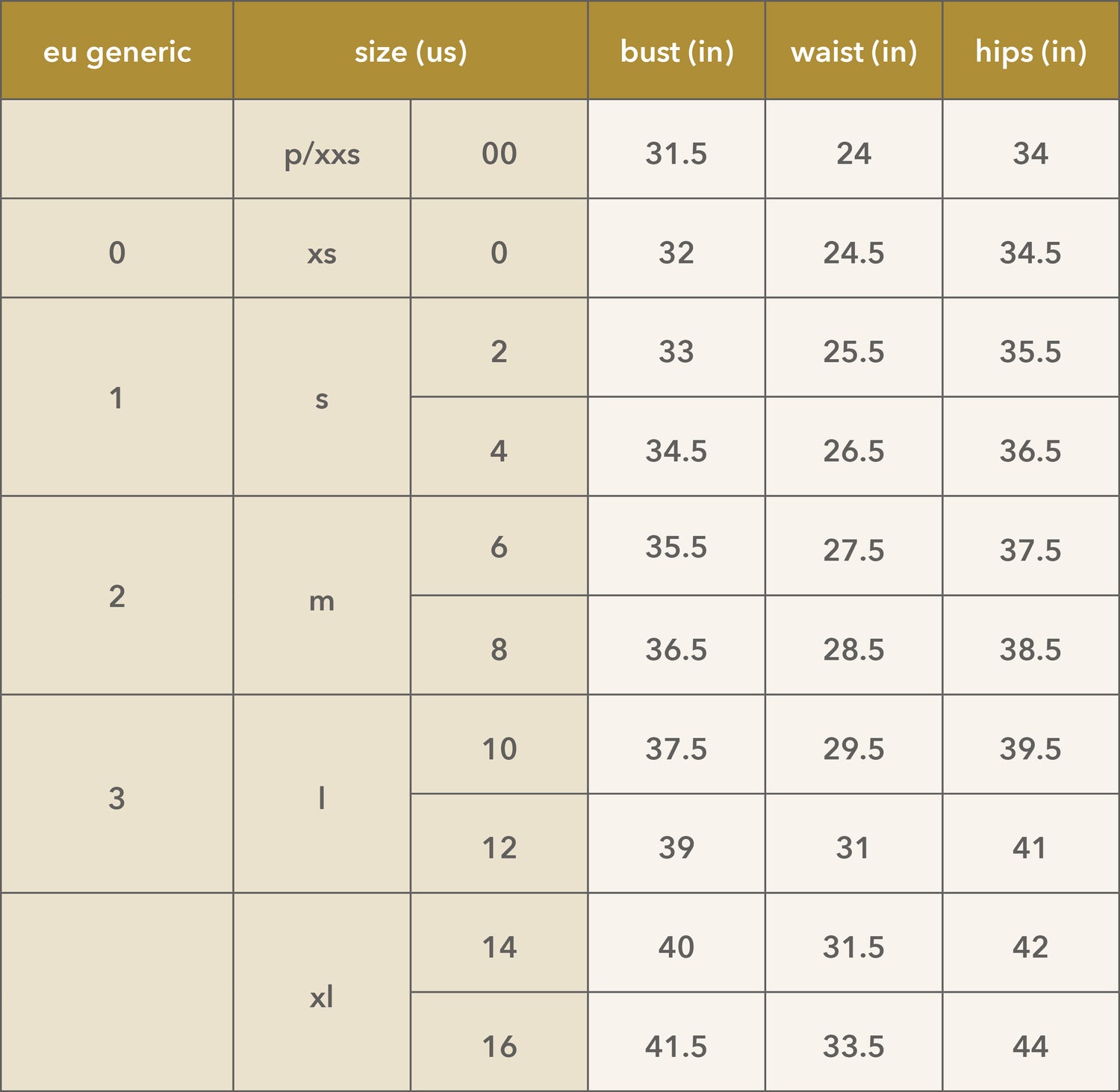 numeric size guide – scarpa