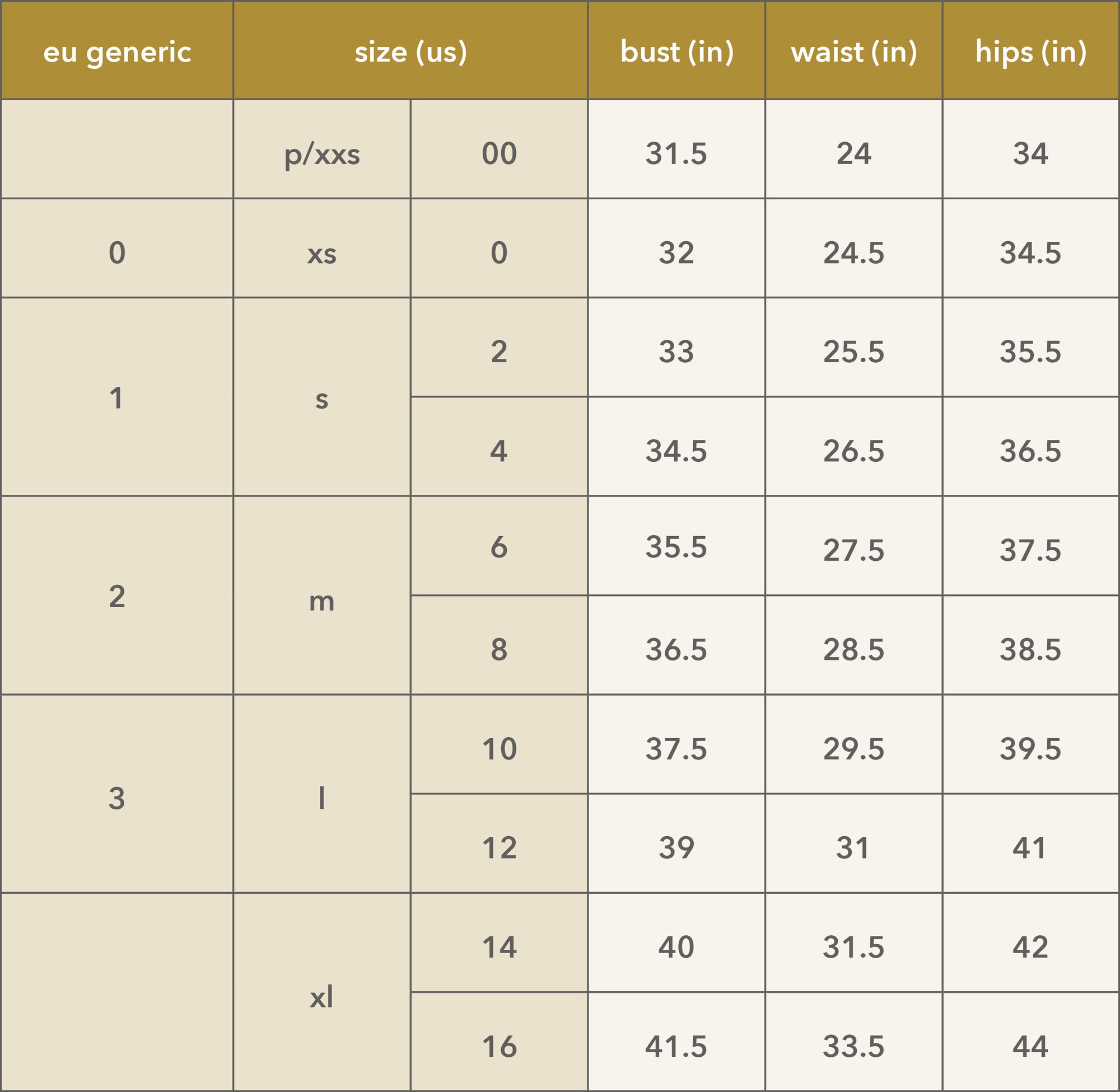 numeric size guide – scarpa