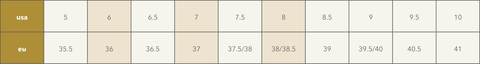 footwear size guide – scarpa