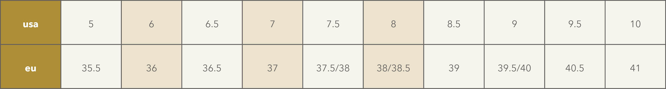 footwear size guide – scarpa