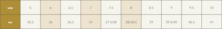 footwear size guide – scarpa
