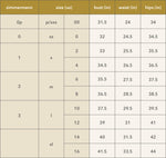 zimmermann size guide – scarpa
