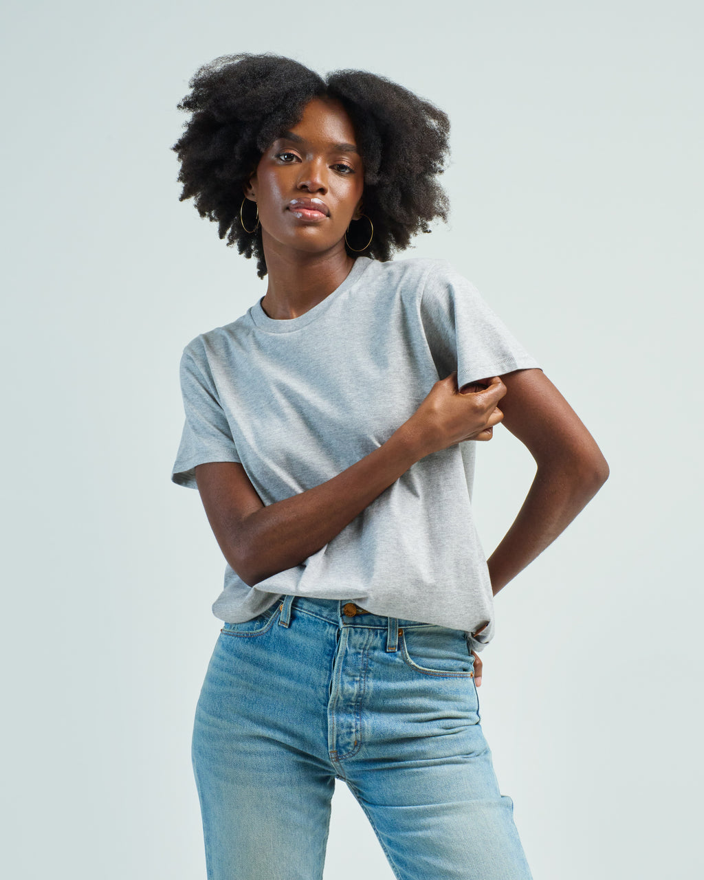 Jamie Haller The Chameleon Tee Heather Grey – scarpa