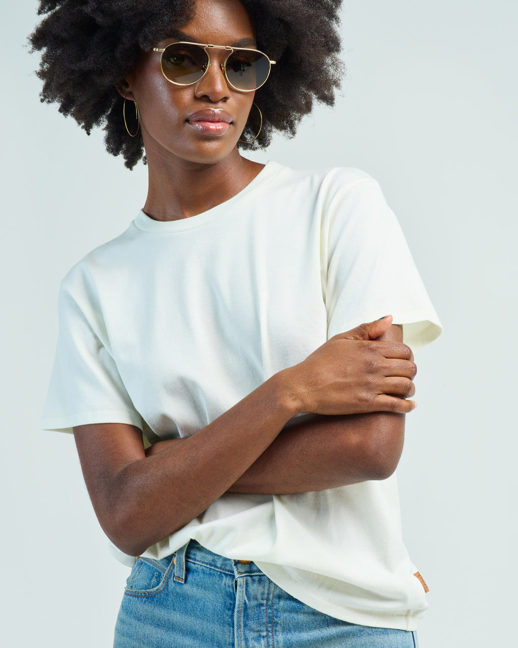 Jamie Haller The Chameleon Tee White – scarpa