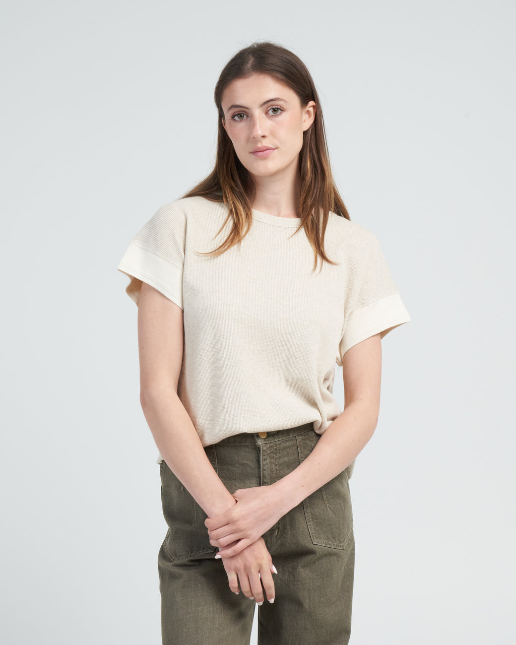 Girls Of Dust Muscle Tee Greige – scarpa