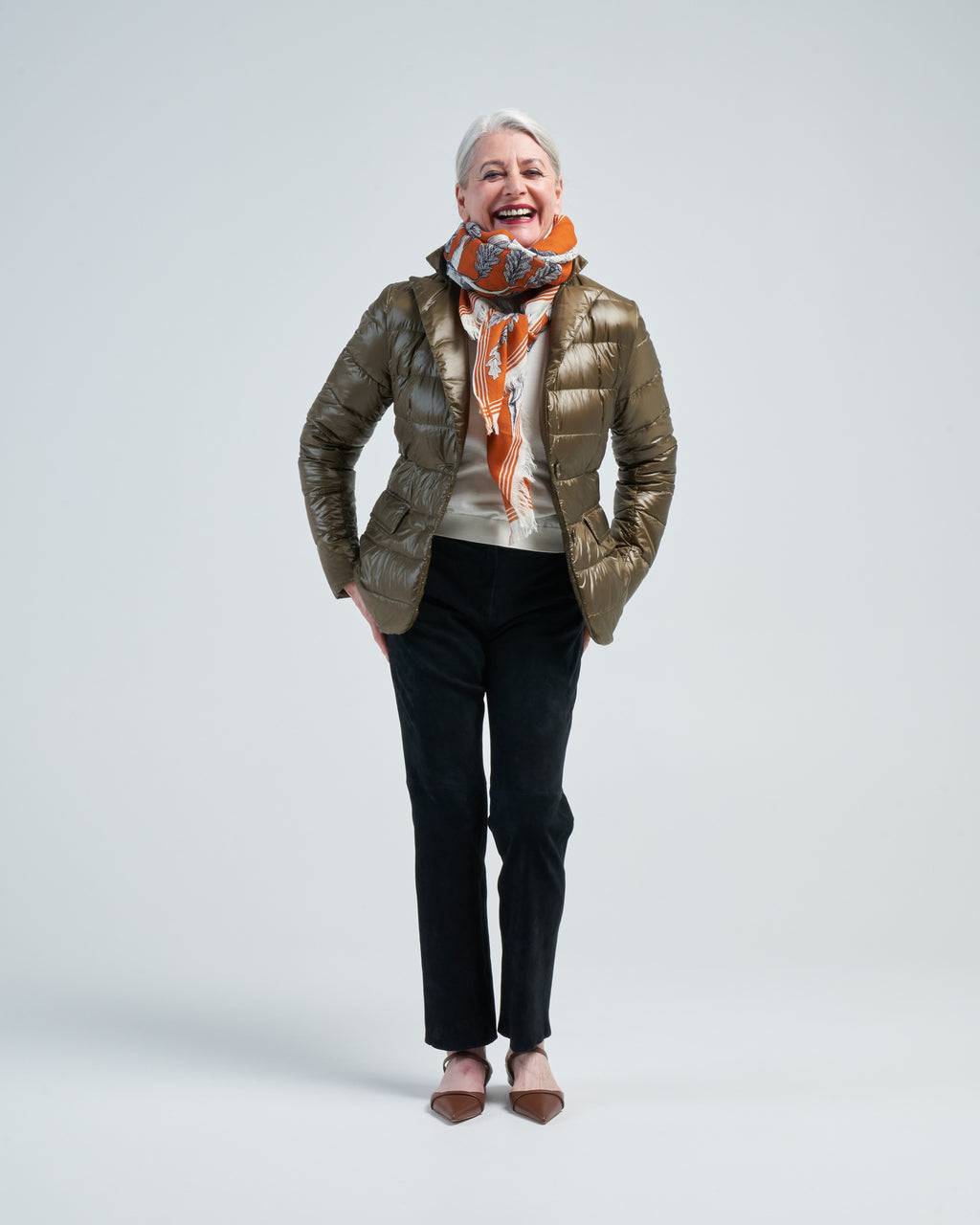 Herno Nylon Ultralight Fitted Blazer Military – scarpa