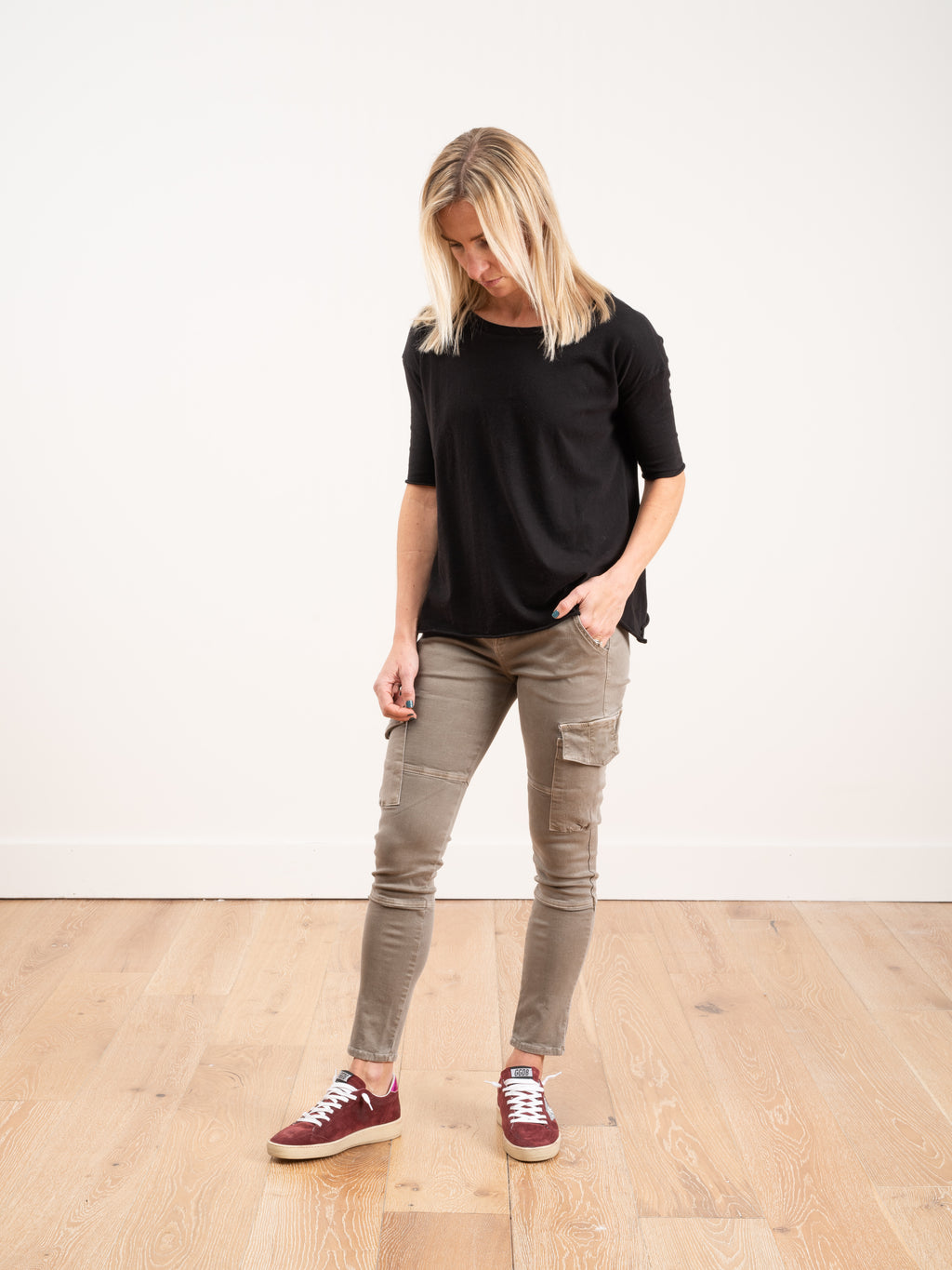 Tee Lab Core Half Sleeve Tee Black – scarpa