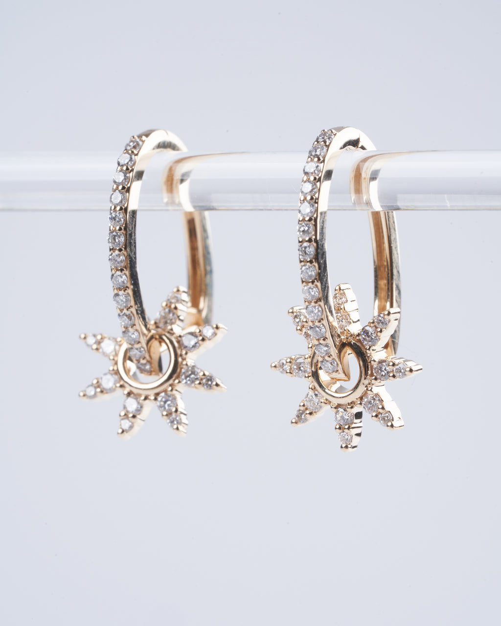 Three Stories Superstar Open Charms Gold/ Diamond – scarpa